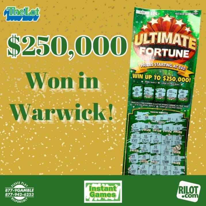 Happy Warwick Woman Won $250K Scratch Ticket - WarwickPost.com